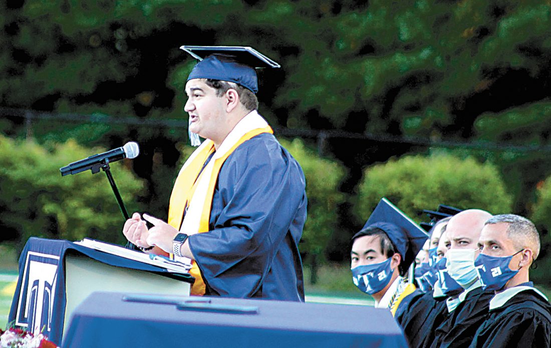 High spirits and enthusiastic words of wisdom highlight NHS graduation ...